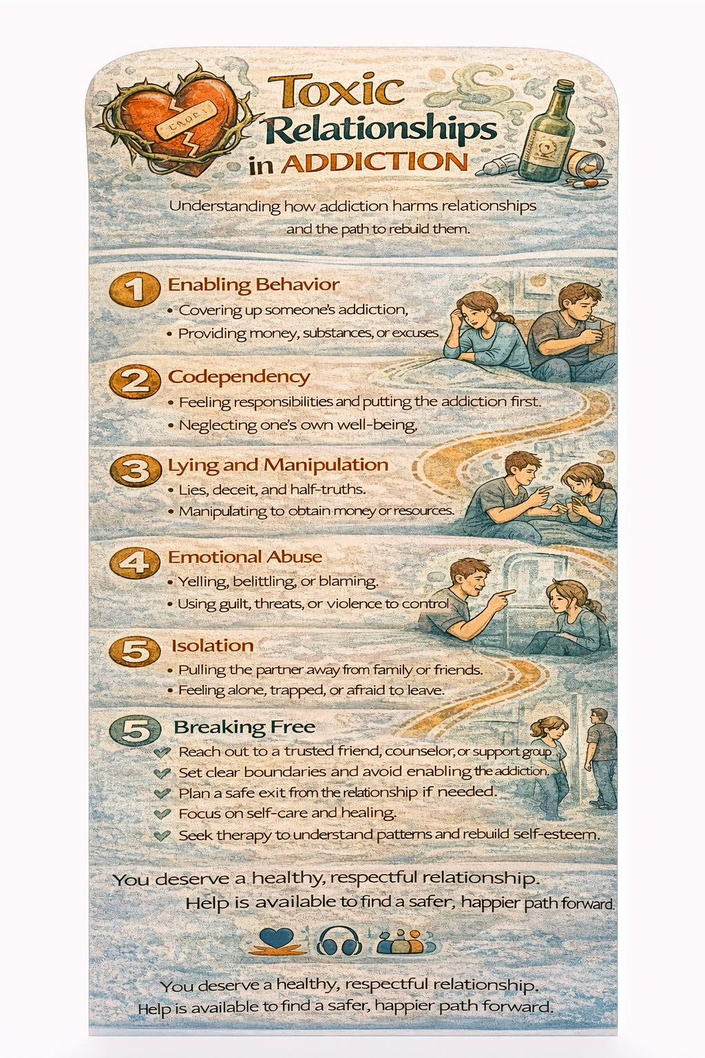 Toxic Relationships in Addiction - Addiction Treatment for You
