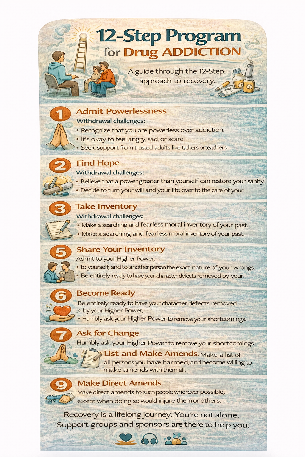 12-Step Program for Drug Addiction - Addiction Treatment for You