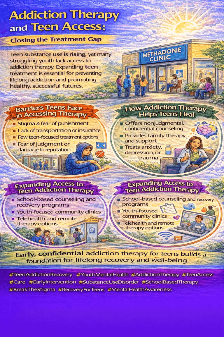 Addiction Therapy: Teen Access - Addiction Treatment for You