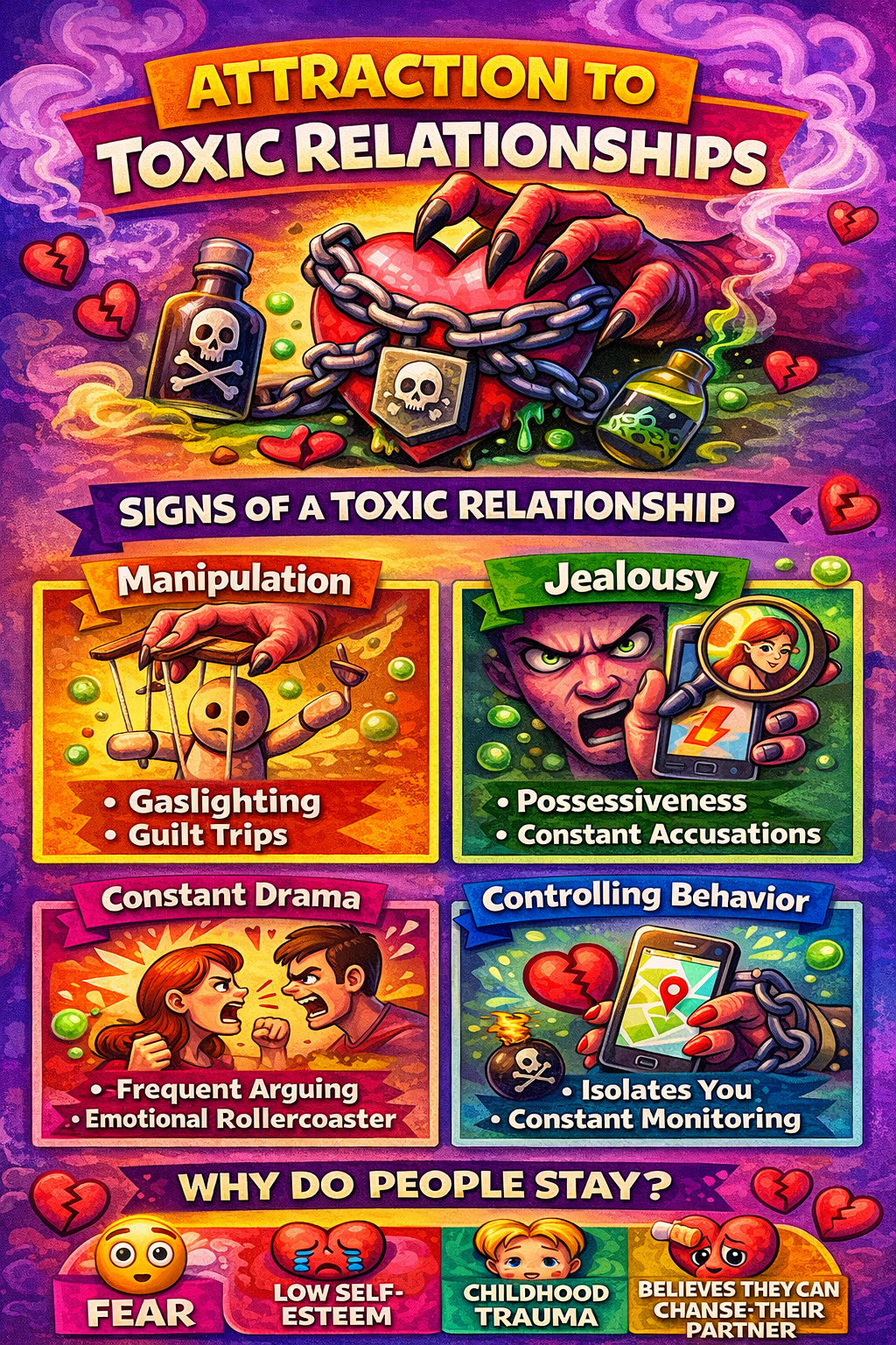 Attraction to Toxic Relationships - Addiction Treatment for You