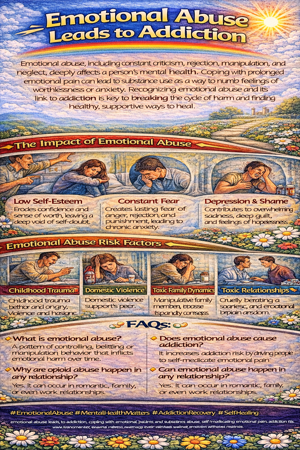 Emotional Abuse Leads to Addiction - Addiction Treatment for You