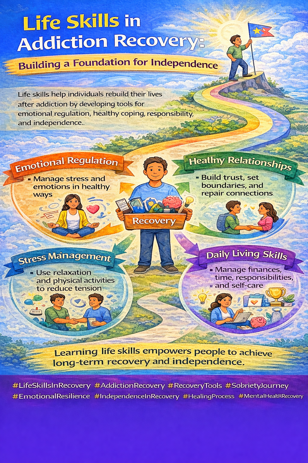 Life Skills in Addiction Recovery - Addiction Treatment for You