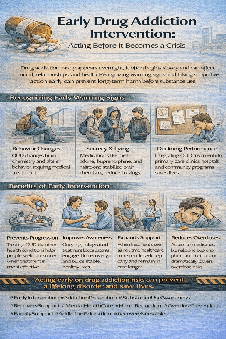 Early Drug Addiction Intervention - Addiction Treatment for You
