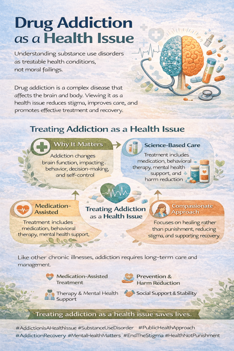 Drug Addiction as a Health Issue - Addiction Treatment for You
