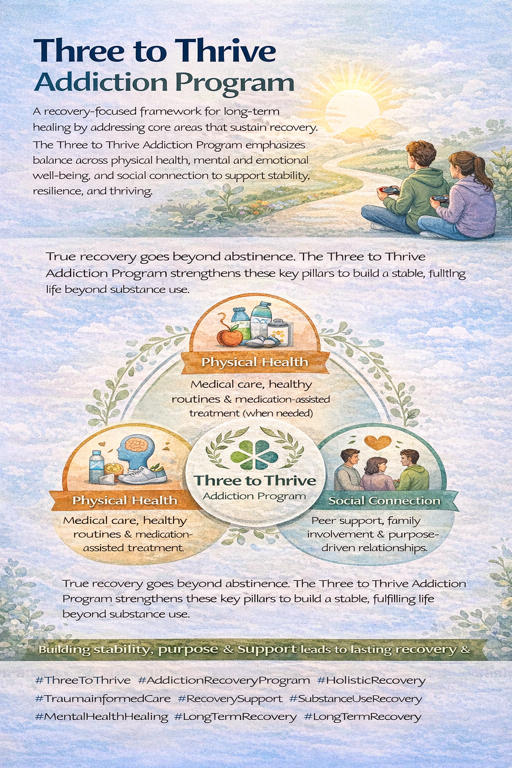 Three to Thrive Addiction Program - Addiction Treatment for You