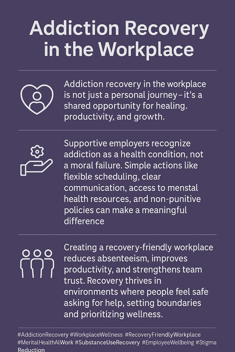 Addiction Recovery Workplace - Addiction Treatment for You