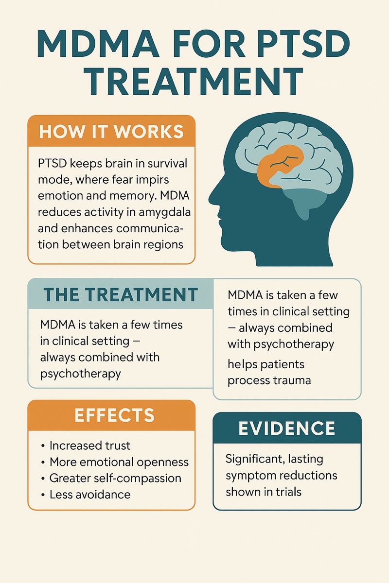 MDMA for PTSD Treatment - Addiction Treatment for You