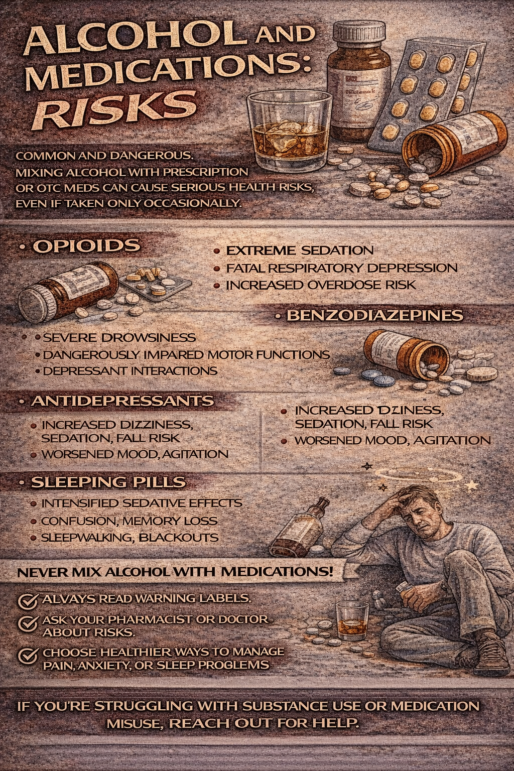 Alcohol and Medications: Risks - Addiction Treatment for You