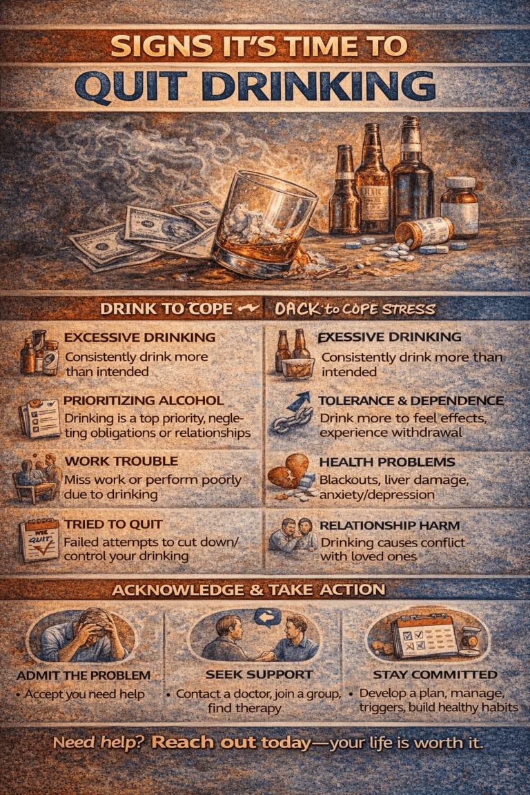 Signs It’s Time to Quit Drinking - Addiction Treatment for You