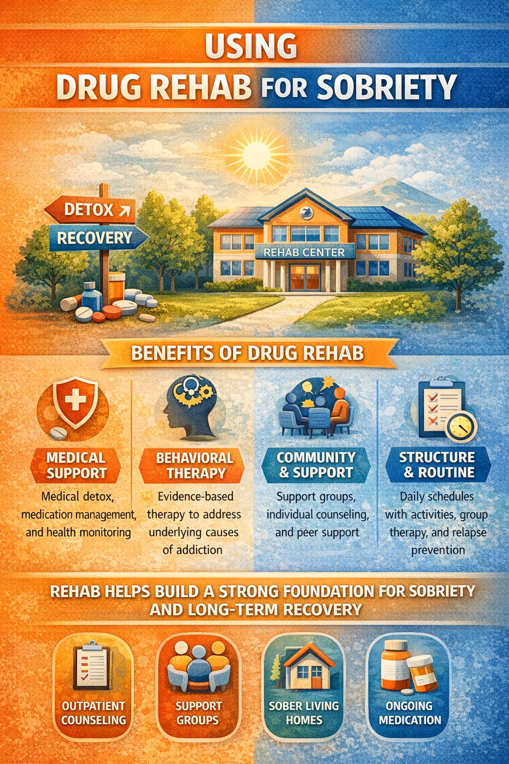 Using Drug Rehab for Sobriety - Addiction Treatment for You