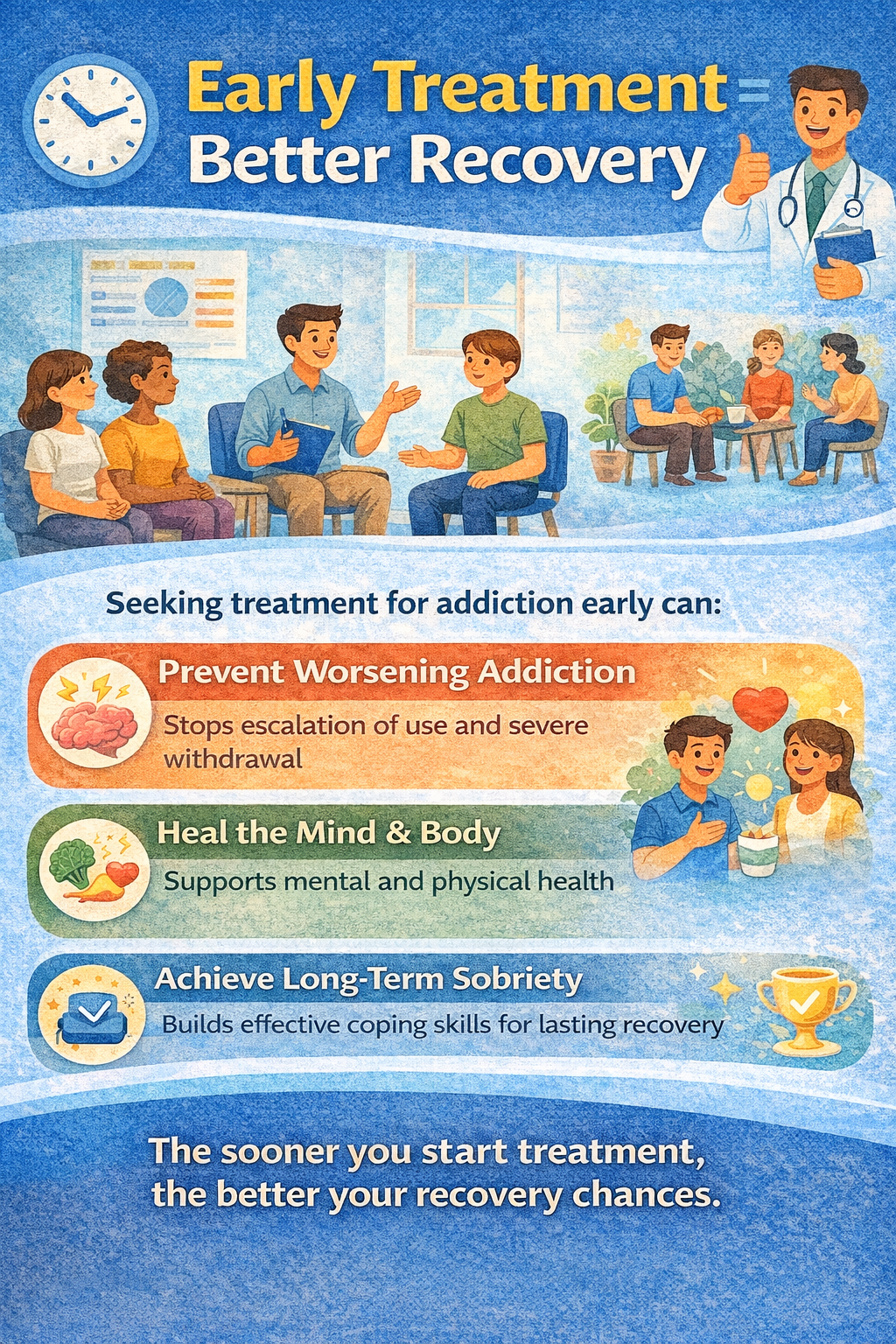Early Addiction Treatment Matters - Addiction Treatment for You