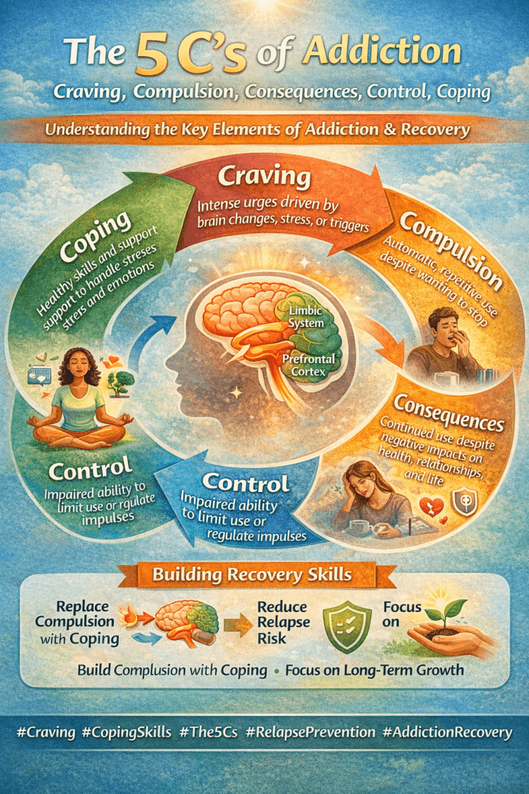 Addiction’s 5 C’s Explained - Addiction Treatment for You
