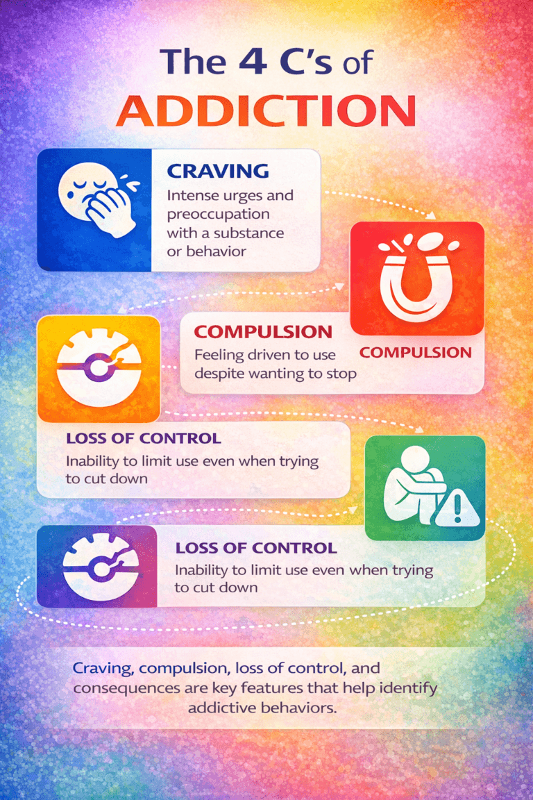 The 4 C’s of Addiction Framework - Addiction Treatment for You