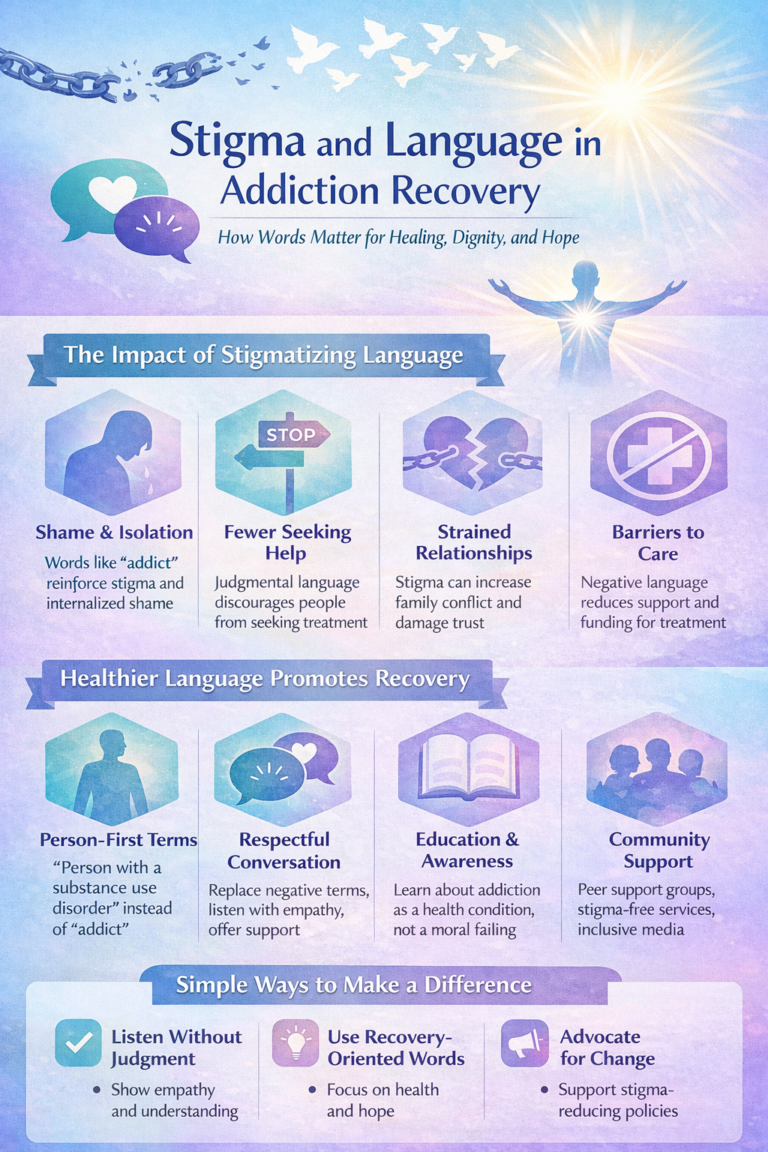 Stigma and Language of Addiction - Addiction Treatment for You