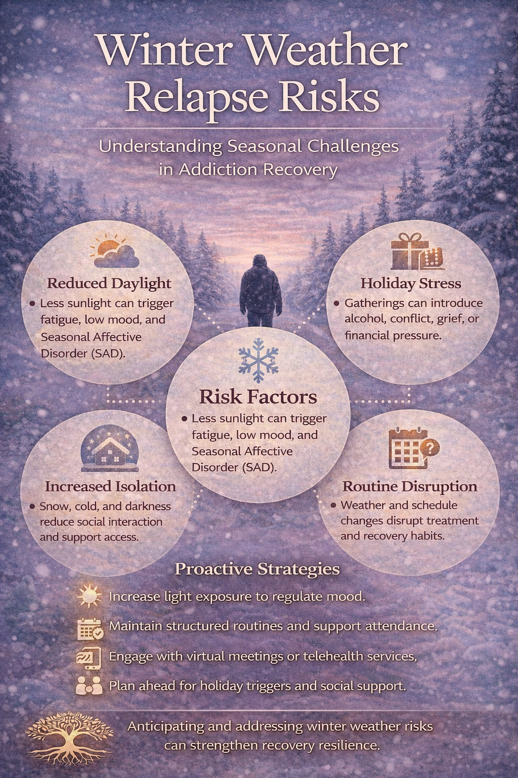 Winter Weather Relapse Risks - Addiction Treatment for You