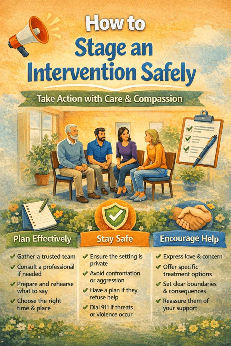 Stage an Intervention Safely - Addiction Treatment for You